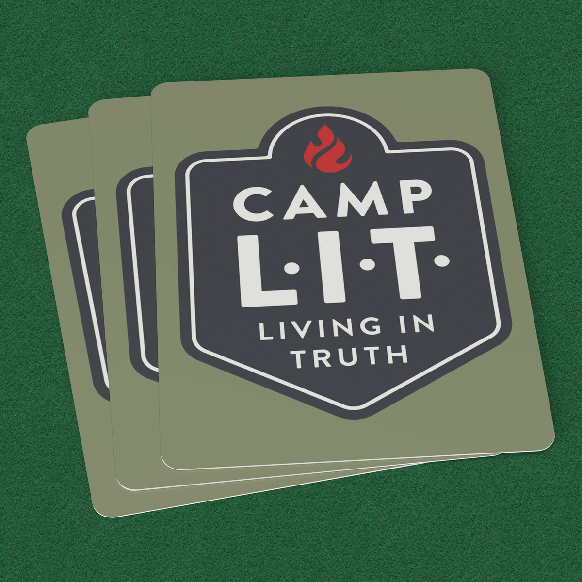 Camp L.I.T. Playing Cards - Green – CampLIT